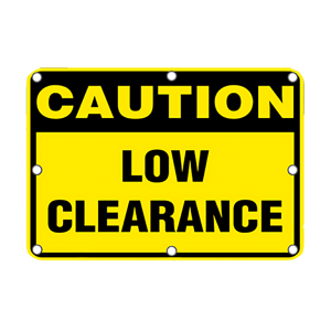 Clearance Signs | Traffic Safety Corp.