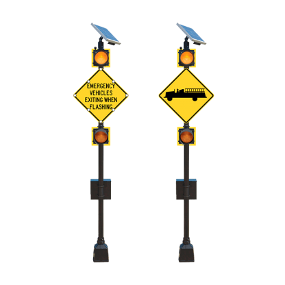TS60-RRFB LED Rectangular Rapid Flashing Beacons | Traffic Safety Corp.
