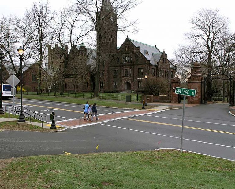 Crosswalk Systems Make East Coast Campus Safer - Traffic Safety Corp.